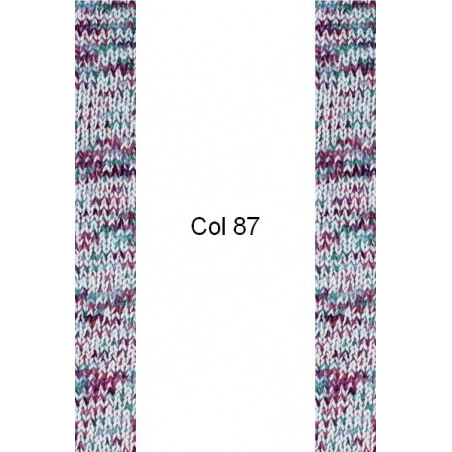 Laine Katia Coton Butterfly Couleur Rouge Fuchsia Orange